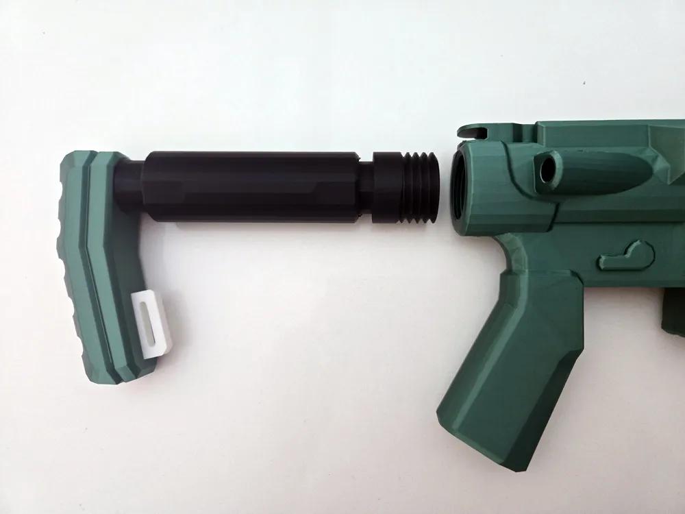 Fortnite Scoped Burst SMG Model Push-Fit No Glue - Free 3D Print Model ...