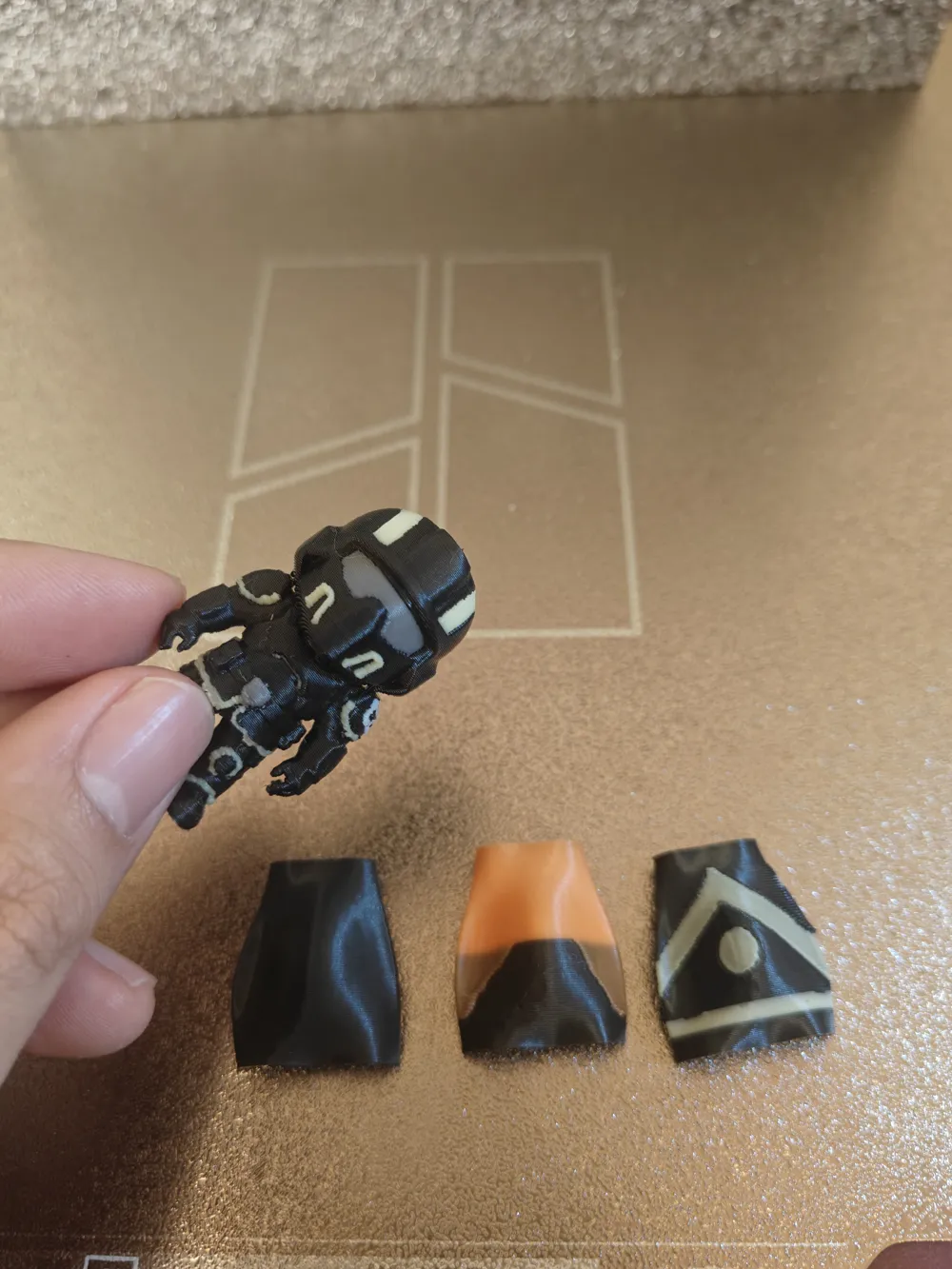 Helldivers Mini Figure AMS Version with Three Capes by matusMakerWorld ...