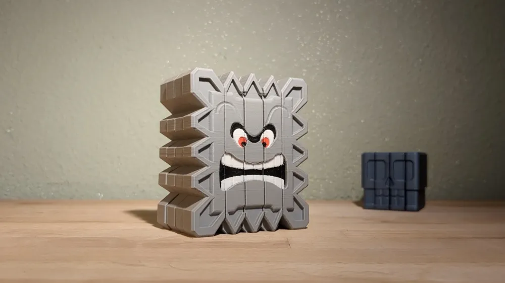 Fidget Thwomp - Mario by Louis - MakerWorld