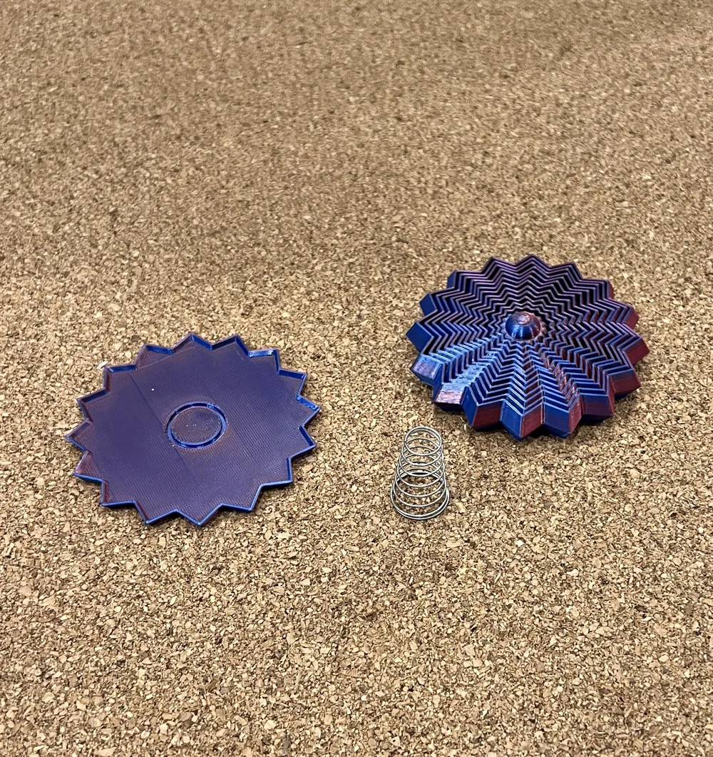 Springy Star Fidget Toy by LEM MakerWorld: Download Free 3D Models
