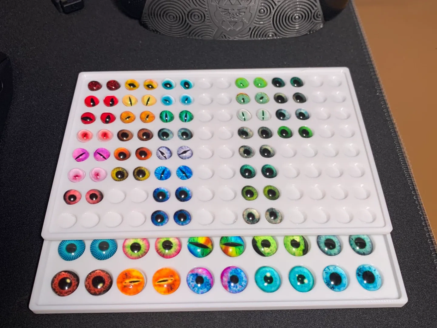 Simulated Eyes Glass Eyes Artificial Eyes Storage by 羽纹 MakerWorld ...