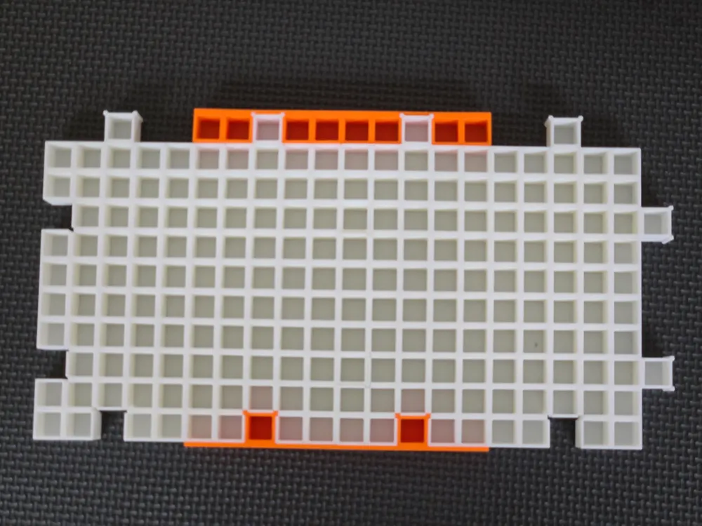 Infinite Stained Glass Cutting Grid / Board by Joey HyperionMakerWorld ...