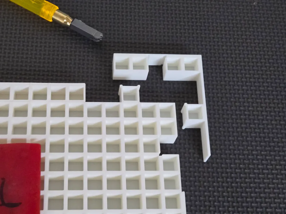 Infinite Stained Glass Cutting Grid / Board by Joey HyperionMakerWorld ...