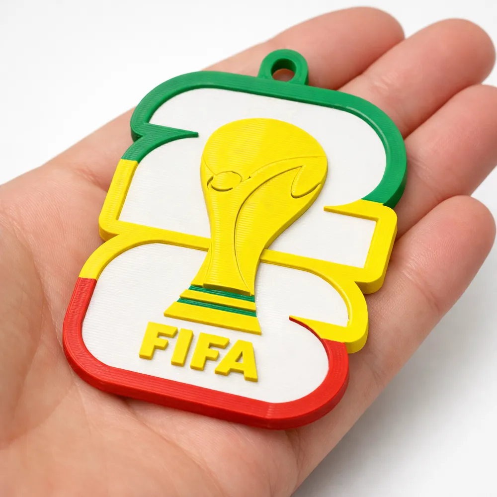 Senegal World Cup 2026 Keychain - Free 3D Print Model - MakerWorld