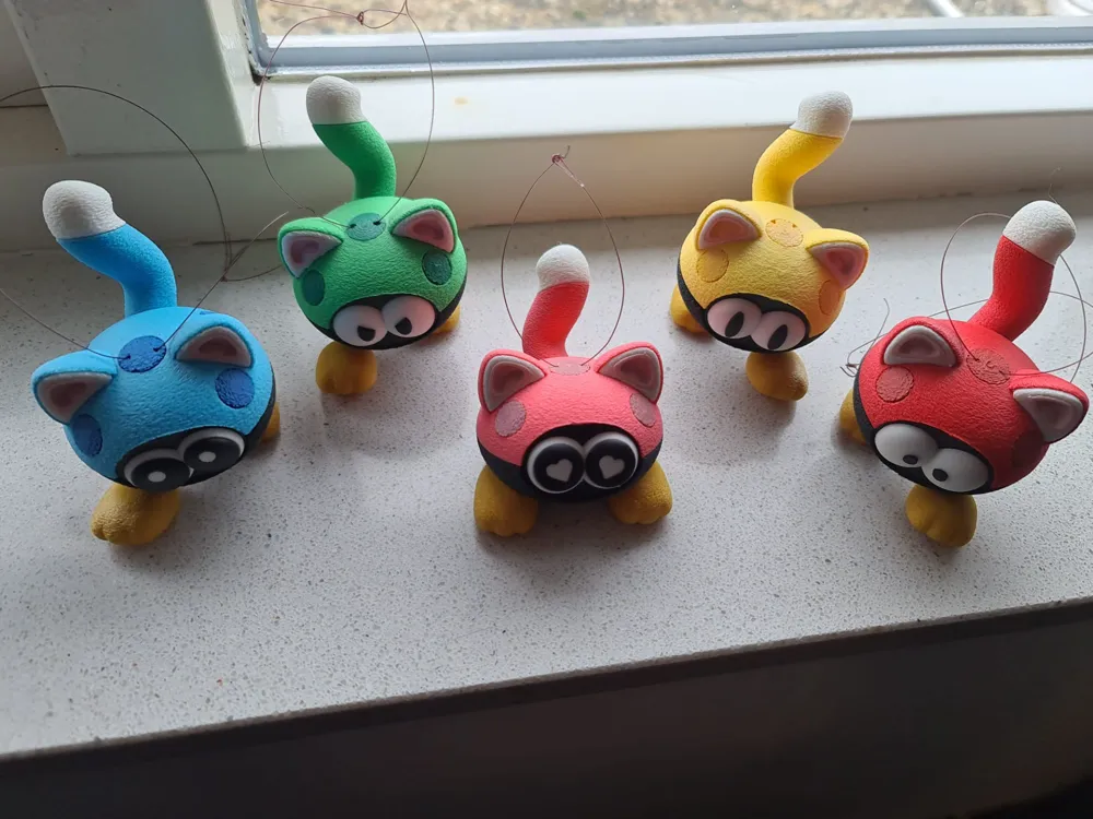 Biddybud cat (Super Mario) by Faeriell - MakerWorld