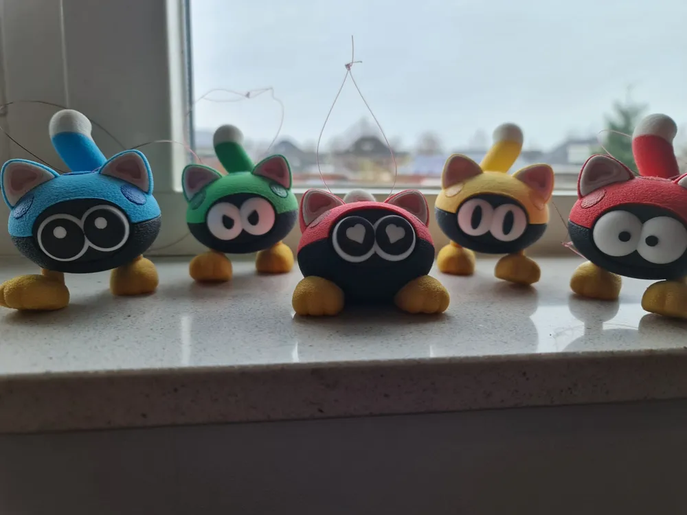 Biddybud cat (Super Mario) by Faeriell - MakerWorld