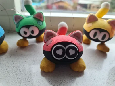 Biddybud cat (Super Mario) by Faeriell - MakerWorld