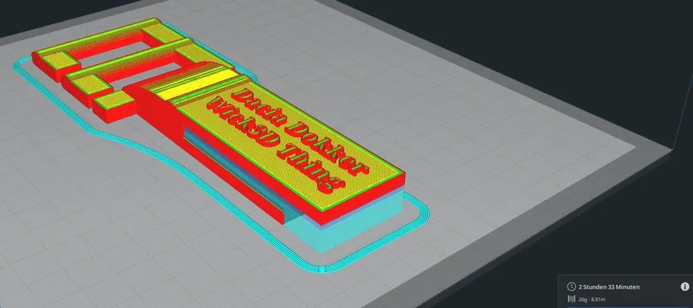 Hat shelf / Hat rack - Dacia - Simplex/Duplex by Wick3D - MakerWorld