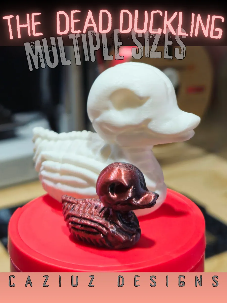 Skeleton Duck (multiple sizes) "The Dead Duckling" by CaziuzDesign ...