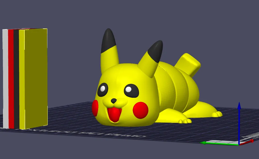articulated Pokemon Pikachu Flexi by PinkyWings MakerWorld: Download ...