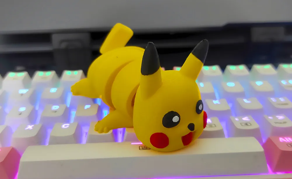 articulated Pokemon Pikachu Flexi - Free 3D Print Model - MakerWorld