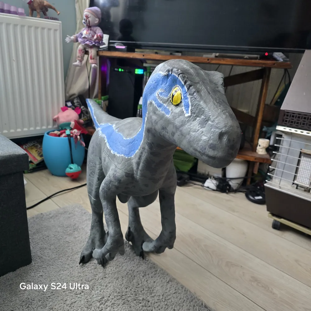 Velociraptor 1.1 MASSSTAB von K&A3DPRINTS MakerWorld: Kostenlose 3D ...