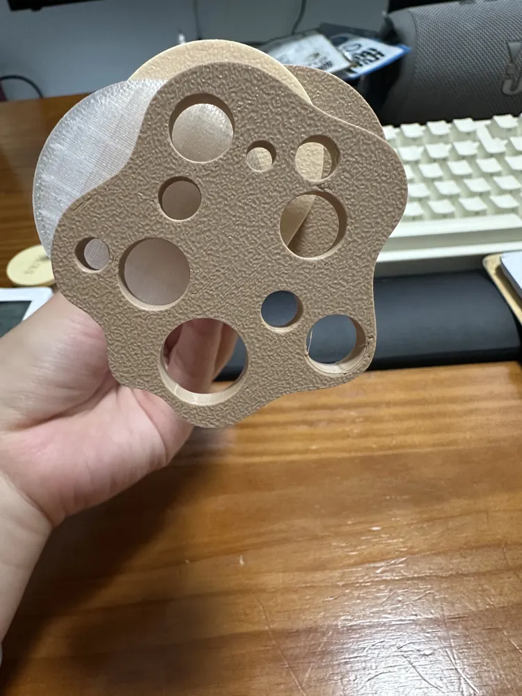 Bambu Filament Swatch Holder by JanineMakerWorld: Download Free 3D Models