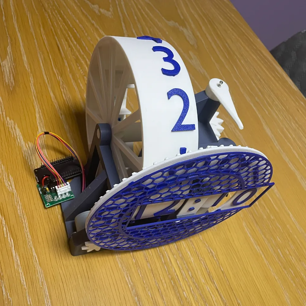 Triaxial Numechron Clock Remixed by arimb MakerWorld: Download Free 3D ...