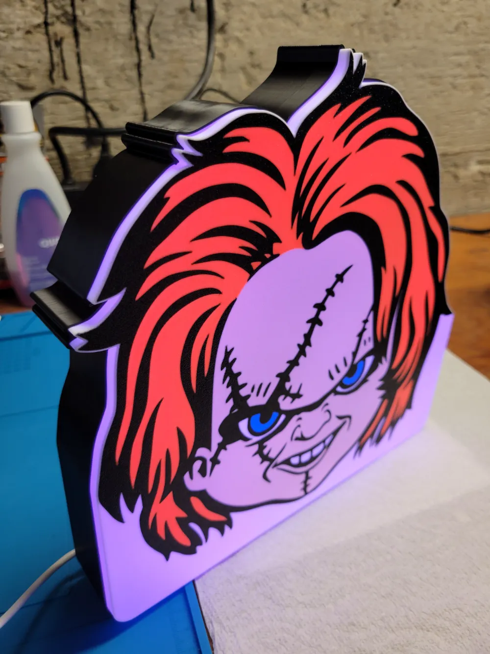Chucky Light Box by KSG designs - MakerWorld
