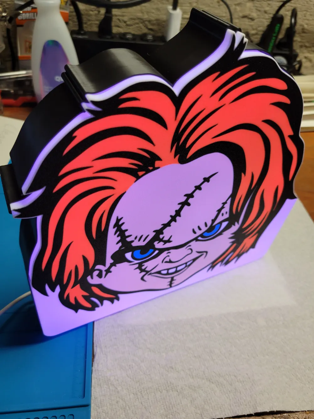 Chucky Light Box by KSG designs - MakerWorld