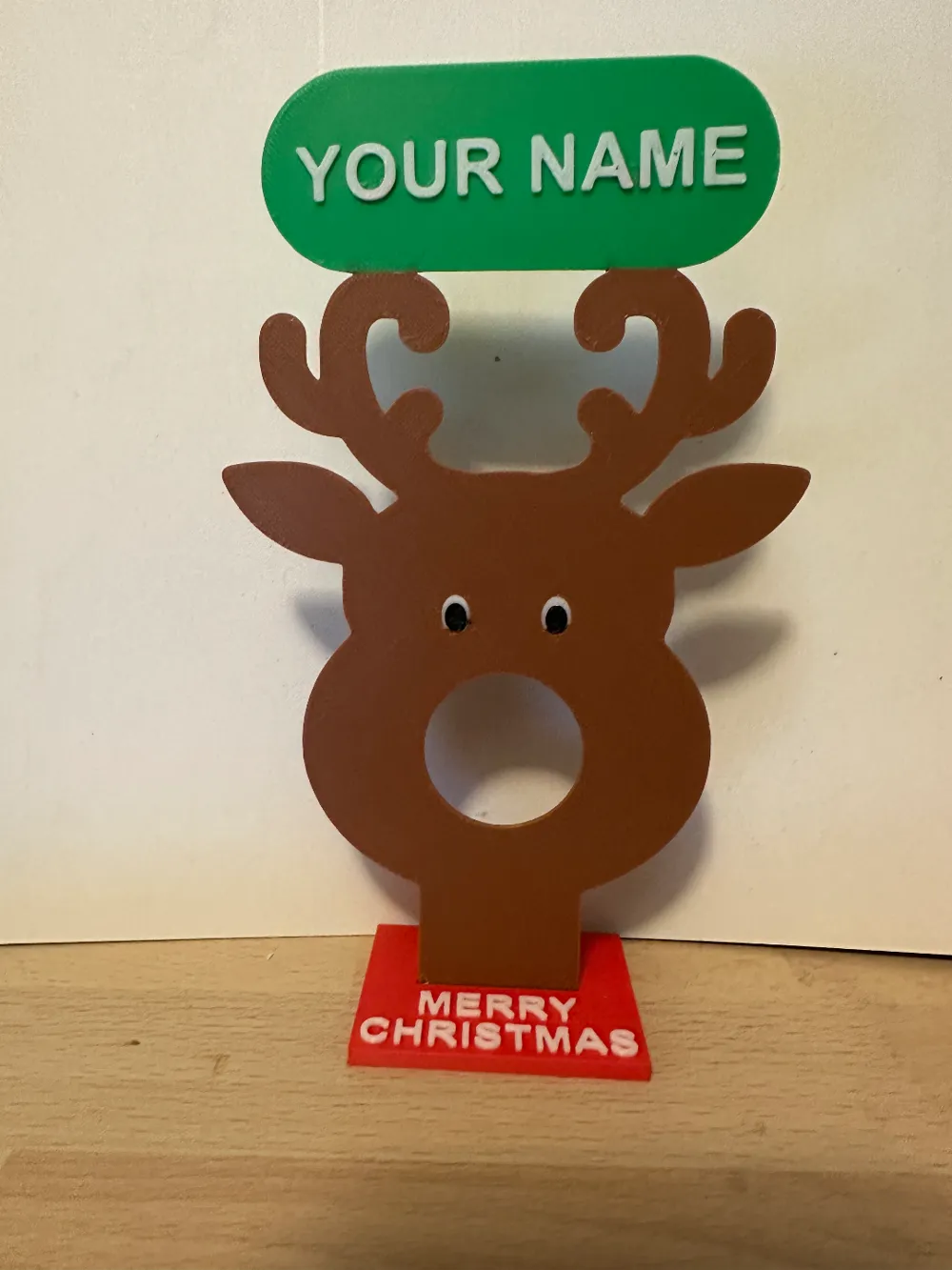 Lindor Chocolate Rudolph Place Name by Micky P - MakerWorld