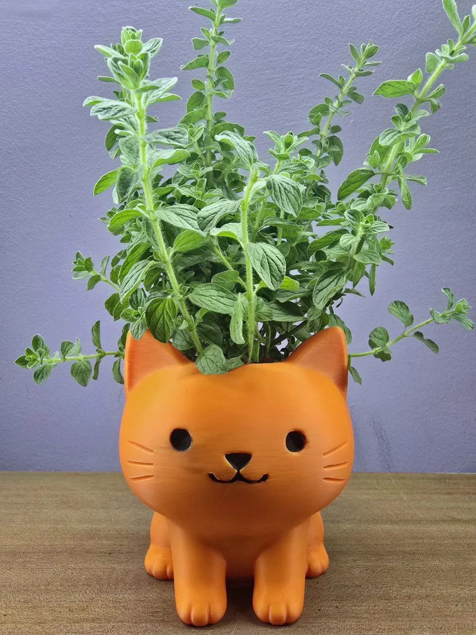 Cute Cat Planter_Vase - Free 3D Print Model - MakerWorld