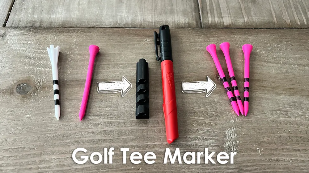 Golf Tee Marker by skybound.rob - MakerWorld
