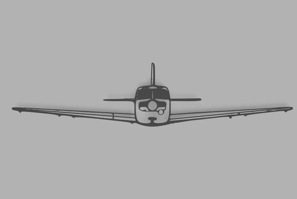 I.A.R. 823 - 2D Airplane Line art by Fight2Fly - MakerWorld