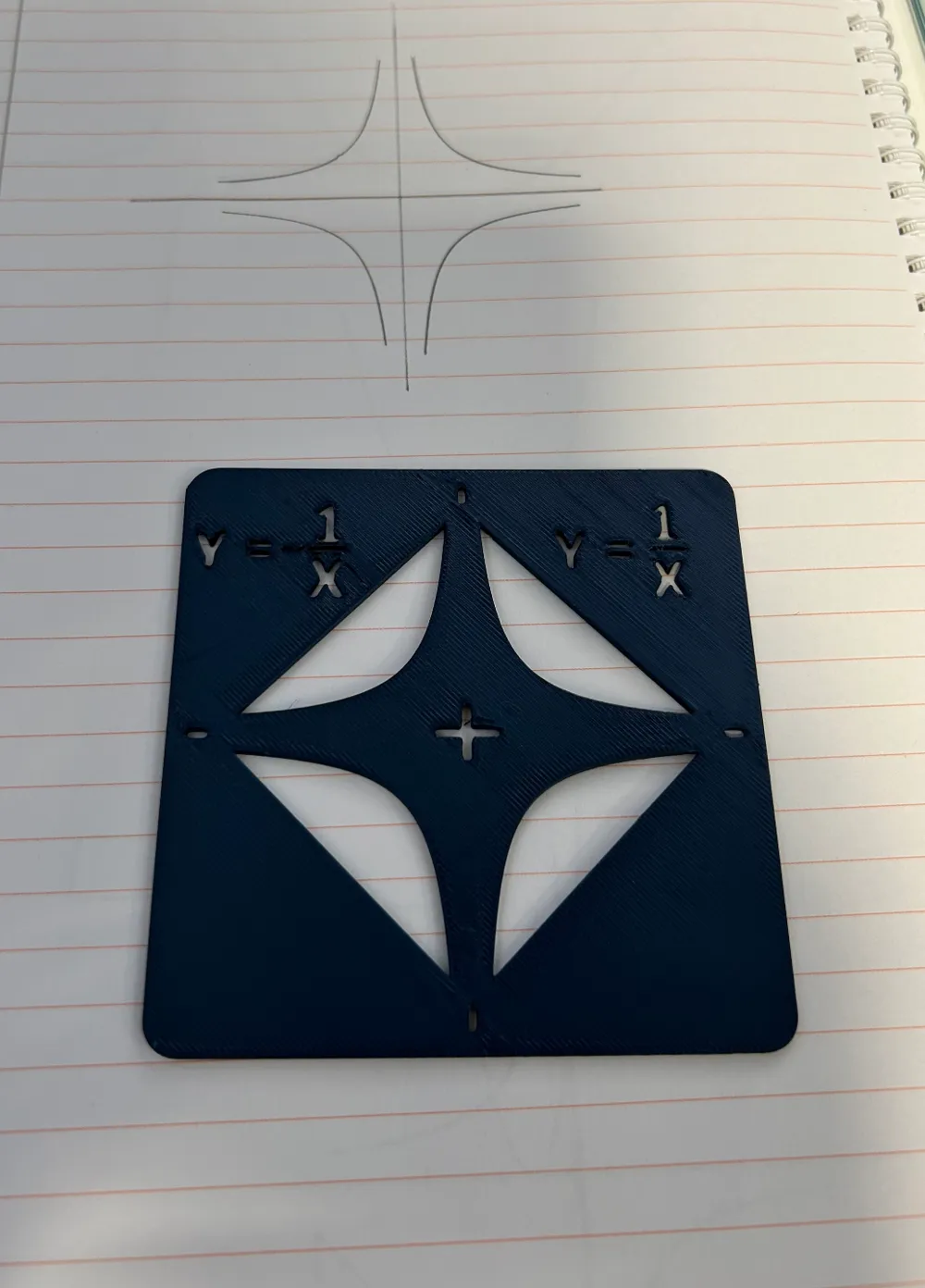 Hyperbola stencil (1 cm) by Konovalov_Nik - MakerWorld