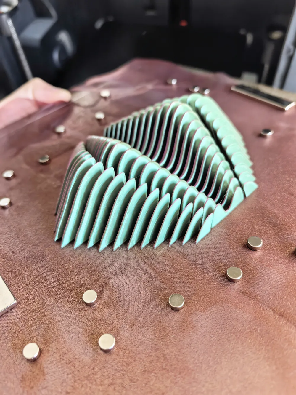 Layered Landscape—3D Printed Fabric by 一雕造物 - MakerWorld