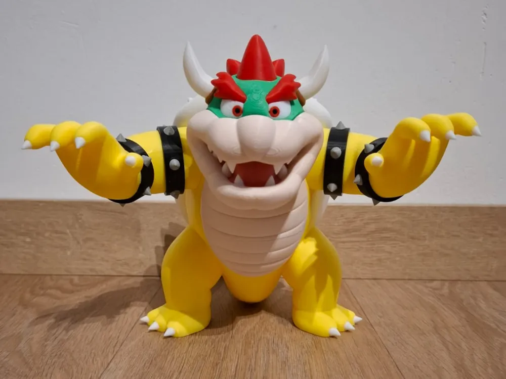 Character - super mario - bowser - Free 3D Print Model - MakerWorld