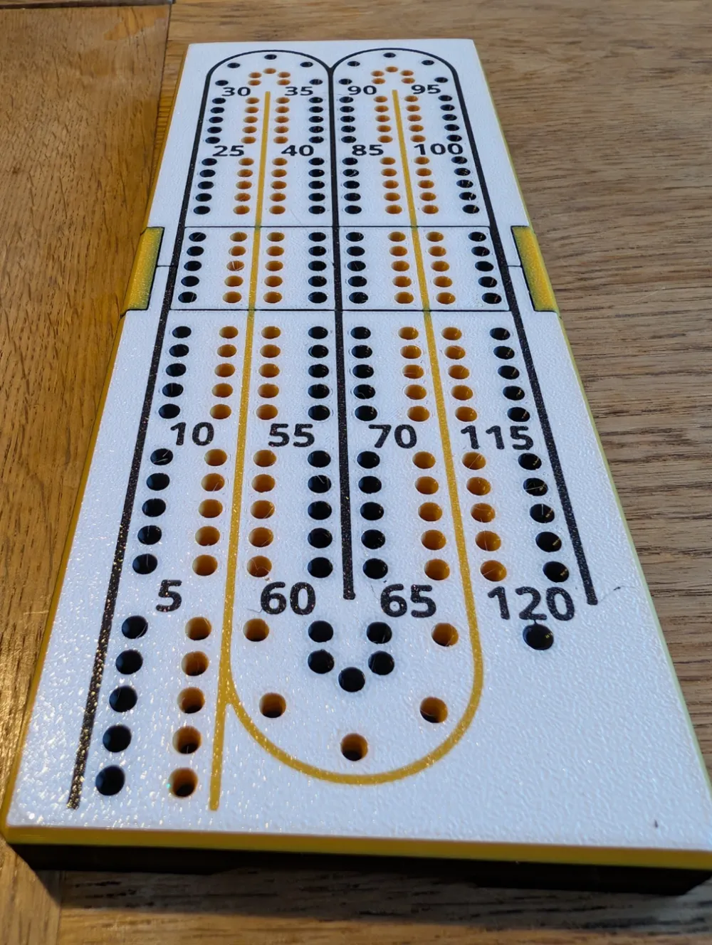 Cribbage Board - Free 3D Print Model - MakerWorld