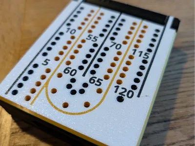 cribbage 3d print model download - MakerWorld