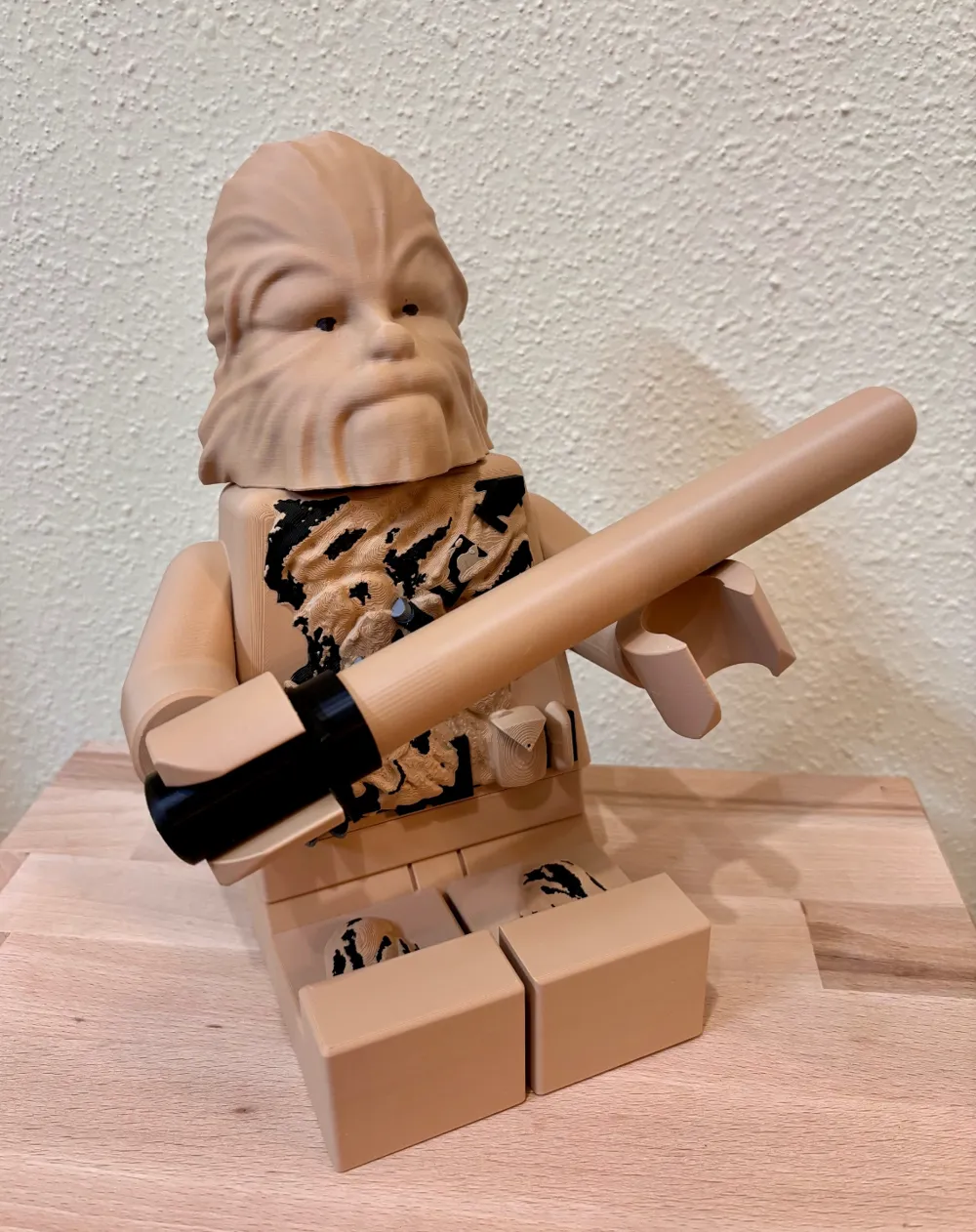 Chewbacca Brick Kitchen Paper Holder by Acheituno - MakerWorld