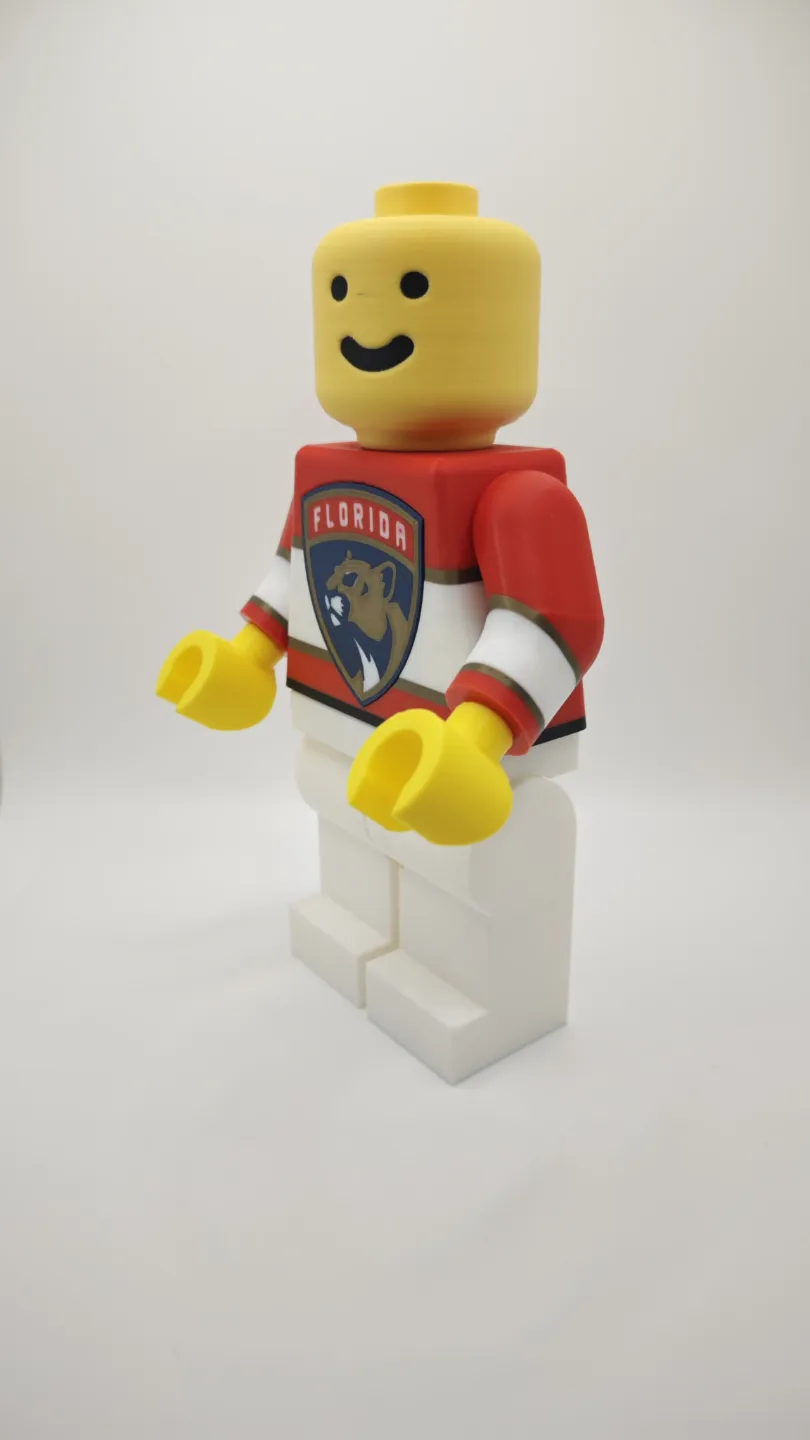 NHL Brick Man - Florida Panthers (500%) by P78 MakerWorld: Download ...