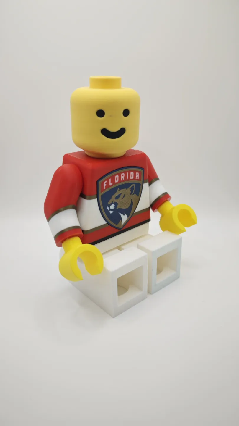 NHL Brick Man - Florida Panthers (500%) by P78 MakerWorld: Download ...