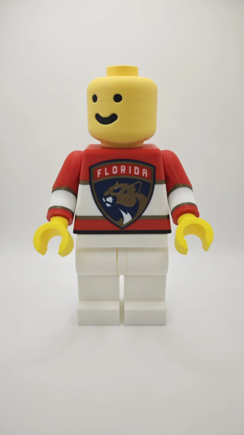 NHL Brick Man - Florida Panthers (500%) by P78 MakerWorld: Download ...
