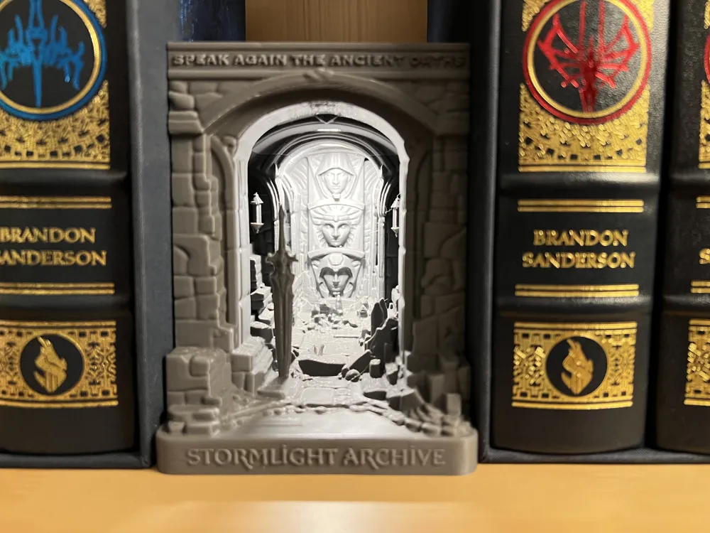 Ashes After Aharietiam Stormlight Archive Booknook - Free 3D Print ...