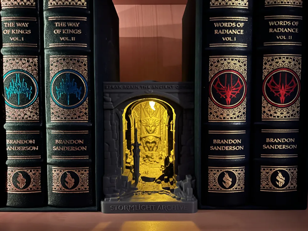 Ashes After Aharietiam Stormlight Archive Booknook - Free 3D Print ...
