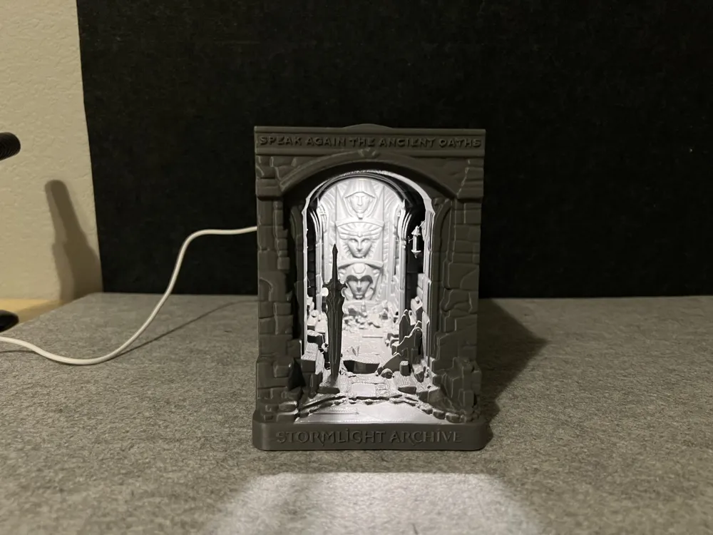 Ashes After Aharietiam Stormlight Archive Booknook - Free 3D Print ...