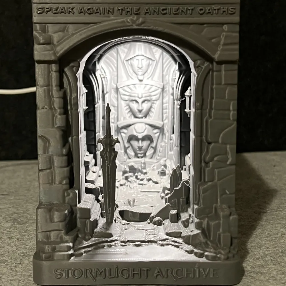 Ashes After Aharietiam Stormlight Archive Booknook - Free 3D Print ...