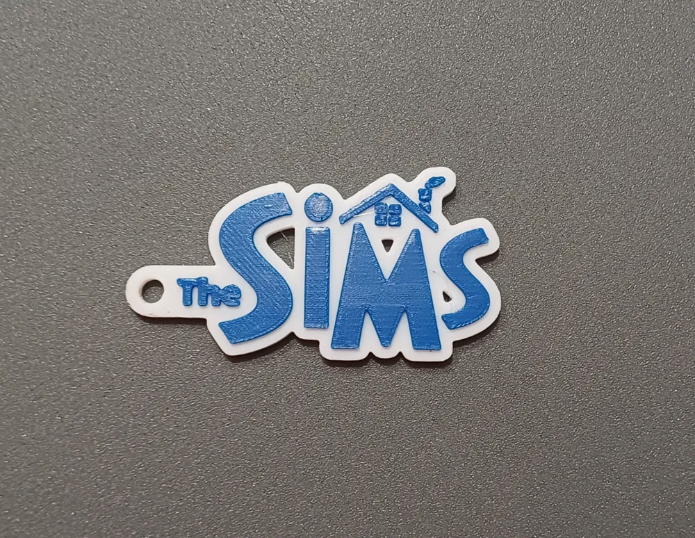 The Sims Keychain multicolor (no AMS needed) by Kiron 21 - MakerWorld