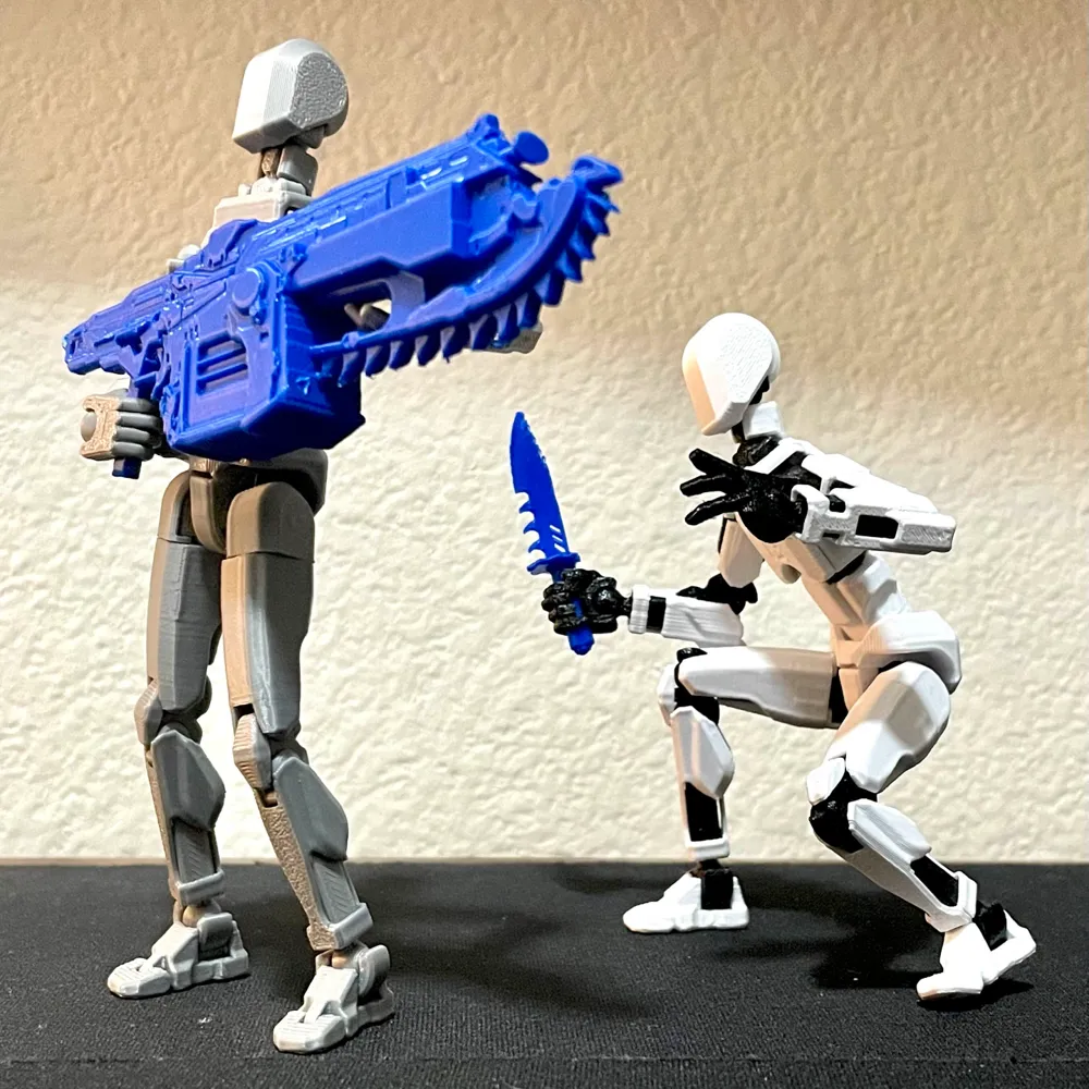 Dummy 13 Combat Knife | Gears Of War Weapon by Chase Curtis MakerWorld ...