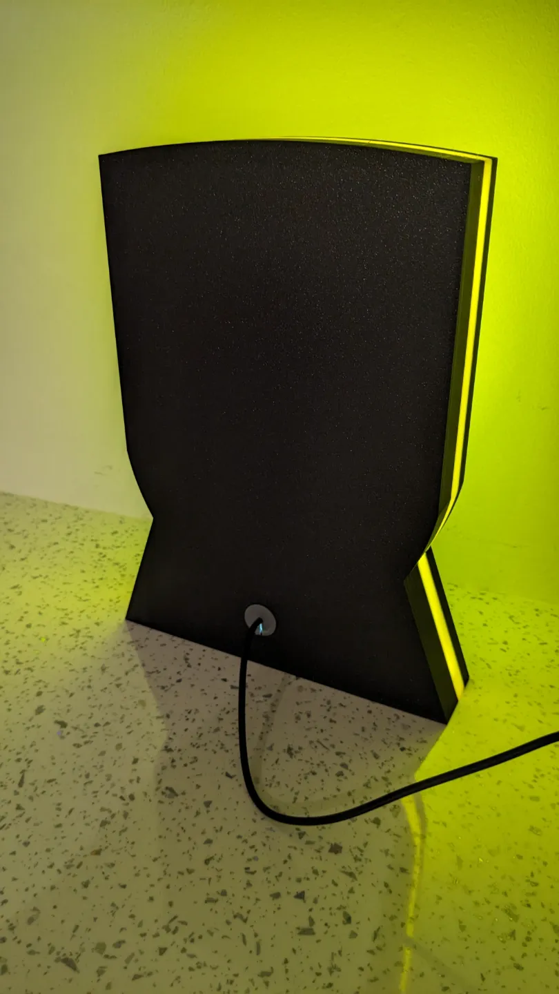 Ferrari light box with lit side strip by atlixanet - MakerWorld