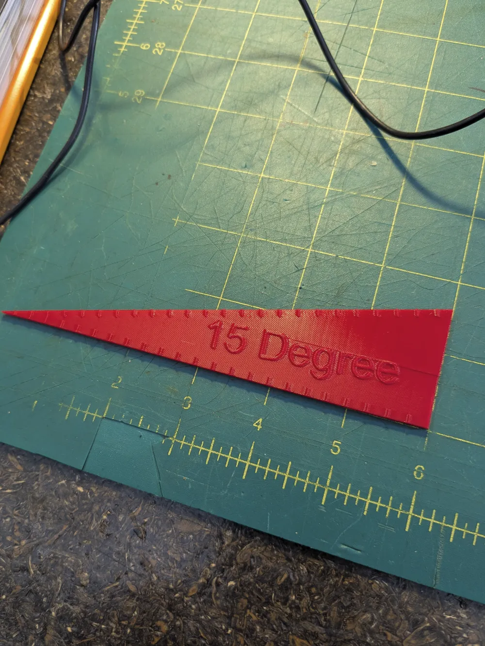 15 Degree Protractor Ruler Wedge by Sector67 MakerWorld: Download Free ...