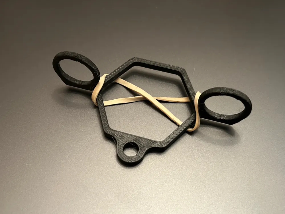 Rubber Band Slingshot – Fun Target Practice 5.4g - Free 3D Print Model ...
