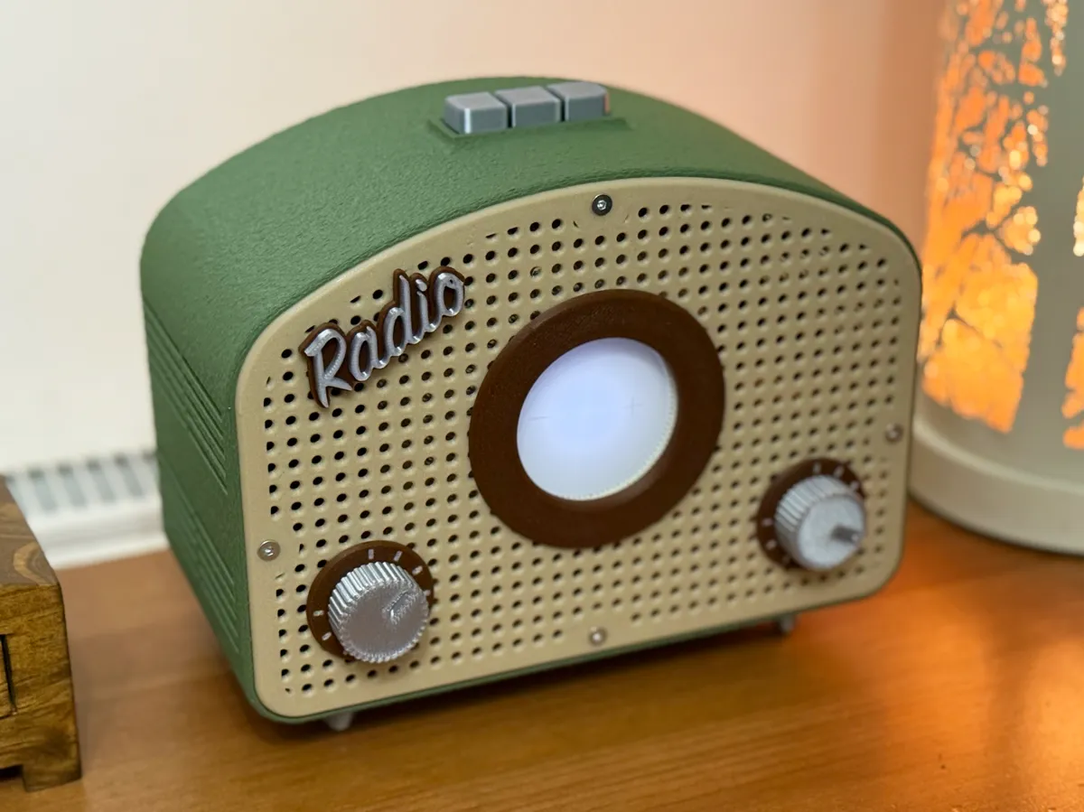 Retro radio enclosure for Apple HomePod mini - Free 3D Print Model ...