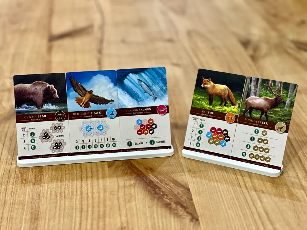 Cascadia score cards stand by Bux - MakerWorld