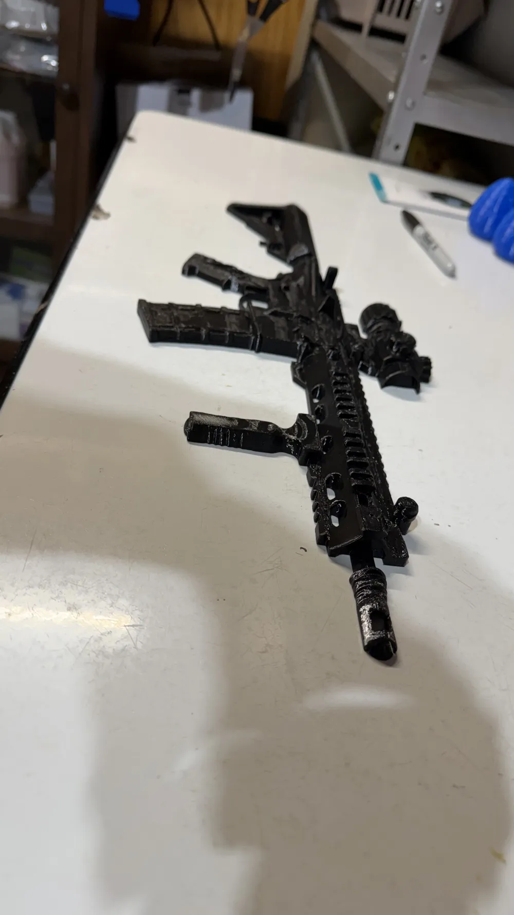 M4 Carbine Wall Art - Free 3D Print Model - MakerWorld