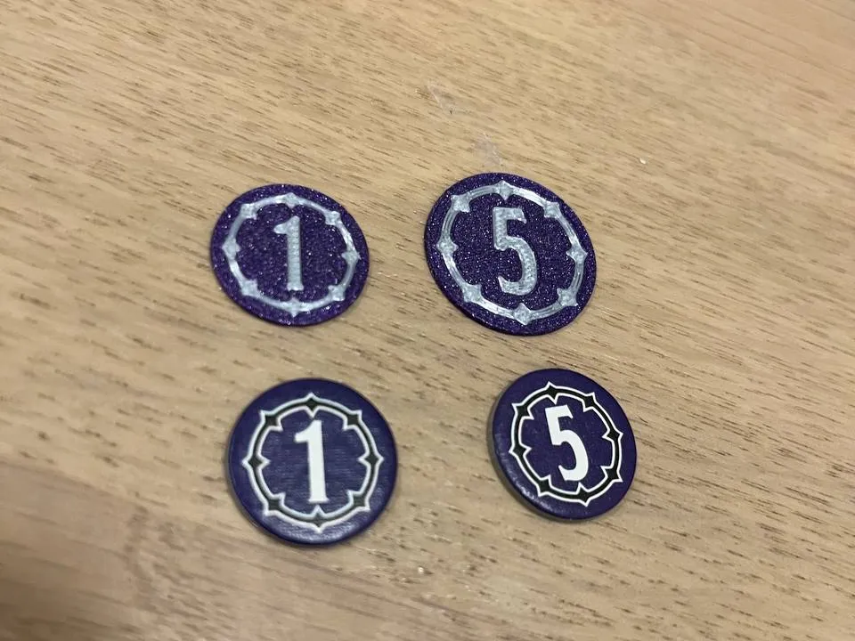 Tyrants of the Underdark victory points (Coins) by slok - MakerWorld