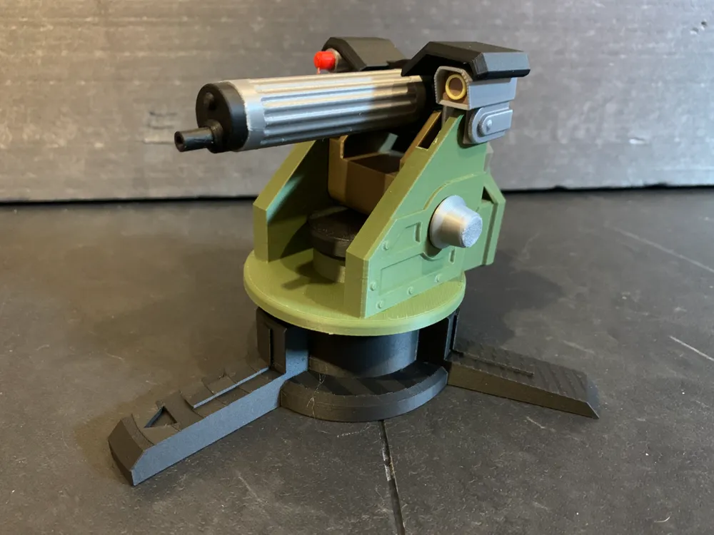 Dash Mounted Inertia Sentry Gun by Zzz3DSelkirk MakerWorld: Download ...