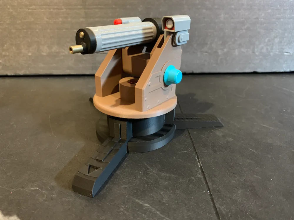 Dash Mounted Inertia Sentry Gun by Zzz3DSelkirk MakerWorld: Download ...