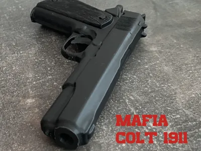 colt 1911 3d print model download - MakerWorld