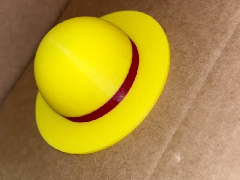 Luffy's straw hat - Free 3D Print Model - MakerWorld